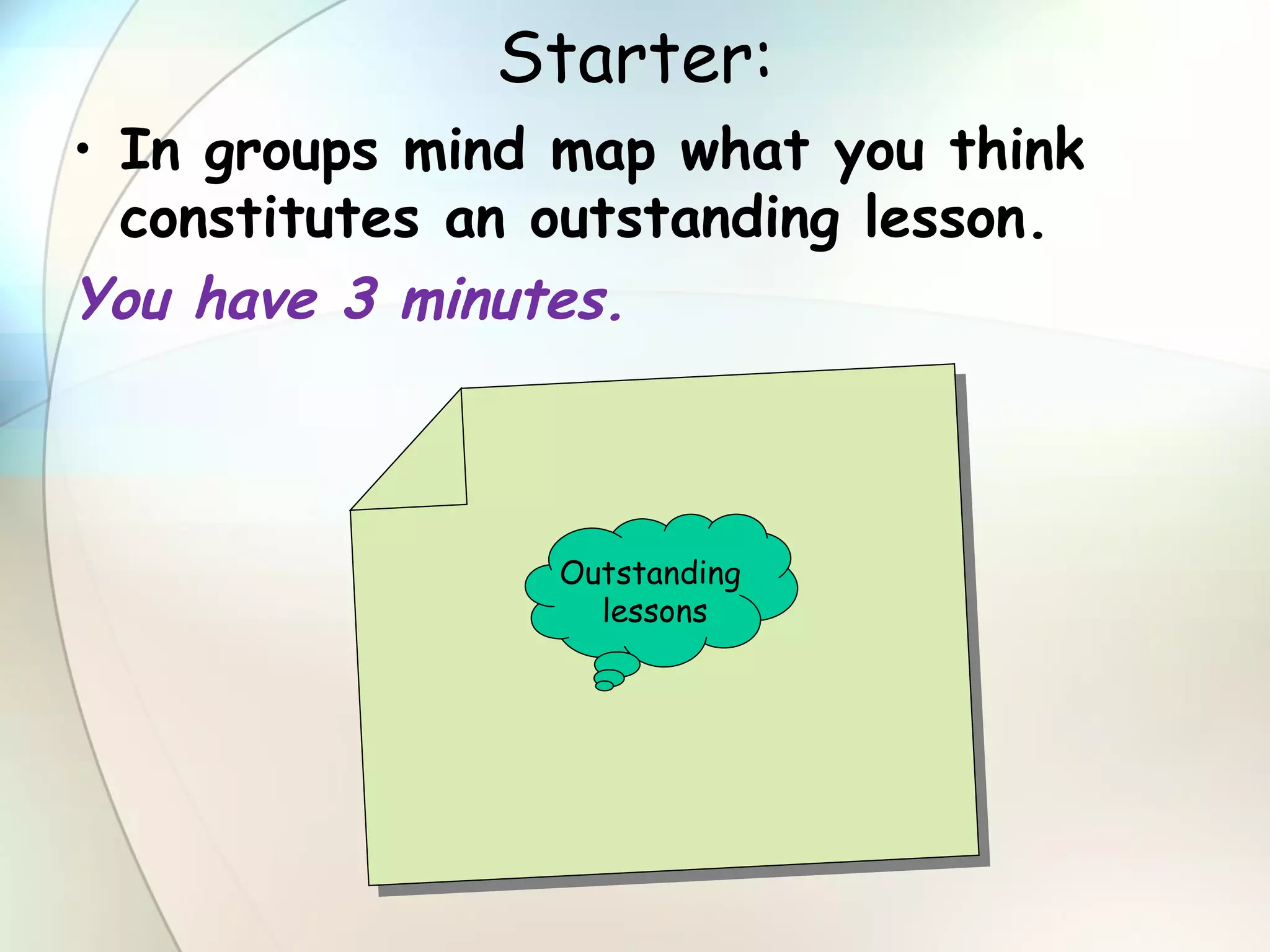 Outstanding Learning | PPT