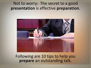 How to Create an Outstanding Presentation | PPTX