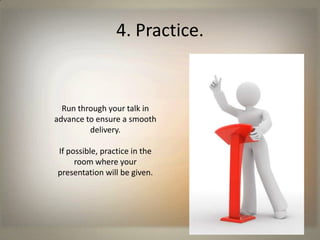 How to Create an Outstanding Presentation | PPTX