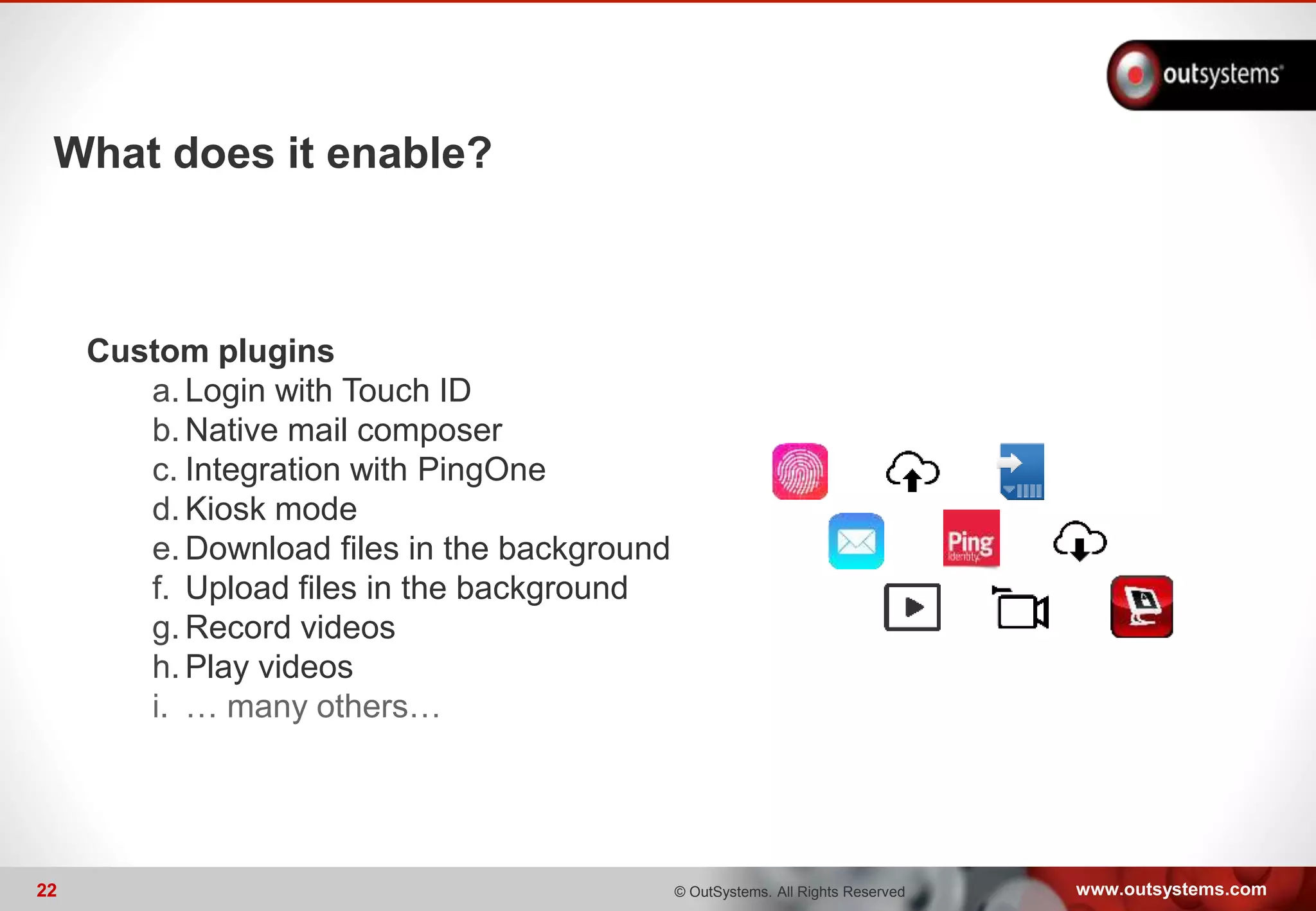 OutSystems: A more efficient way to build apps! | PPTX