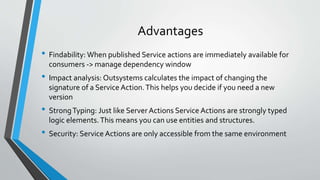 Outsystems community meetup 2018 11 service modules | PPT