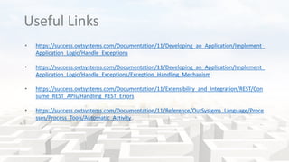 OutSystems community meetup 2019 03_how to handle exceptions like a pro ...