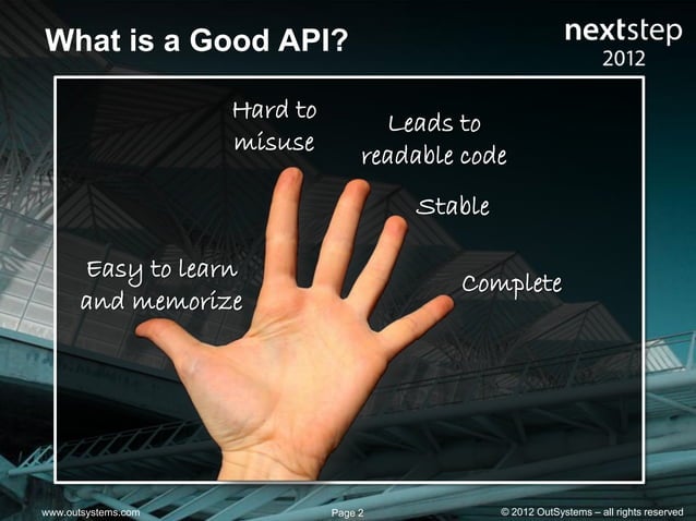 How to design good APIs | PPT