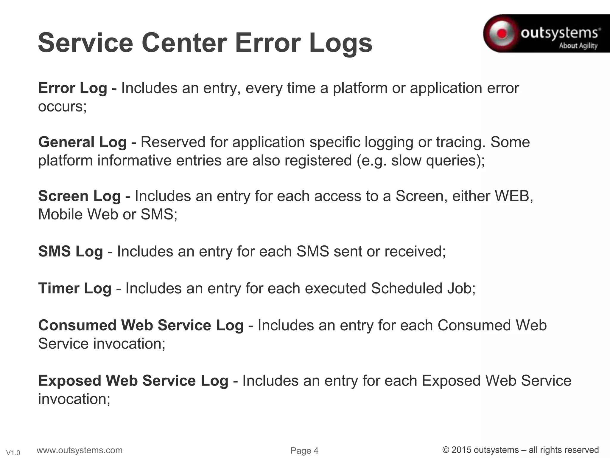 OutSystems Platform Troubleshooting | PPT