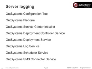 OutSystems Platform Troubleshooting | PPT