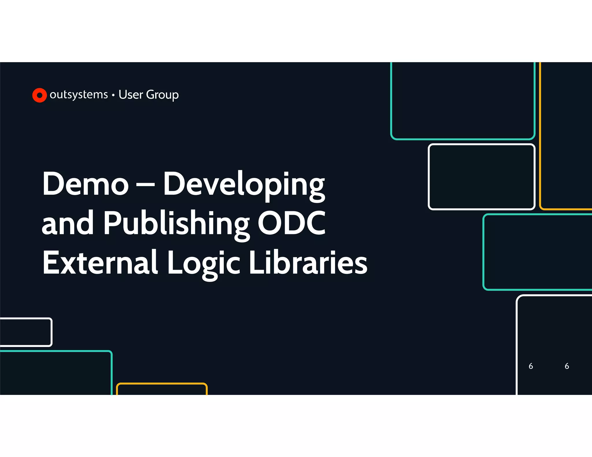 OutSystems UserGroup ODC External Logic.pdf | Free Download