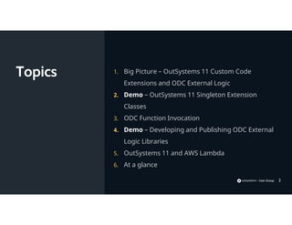 OutSystems UserGroup ODC External Logic.pdf | Free Download