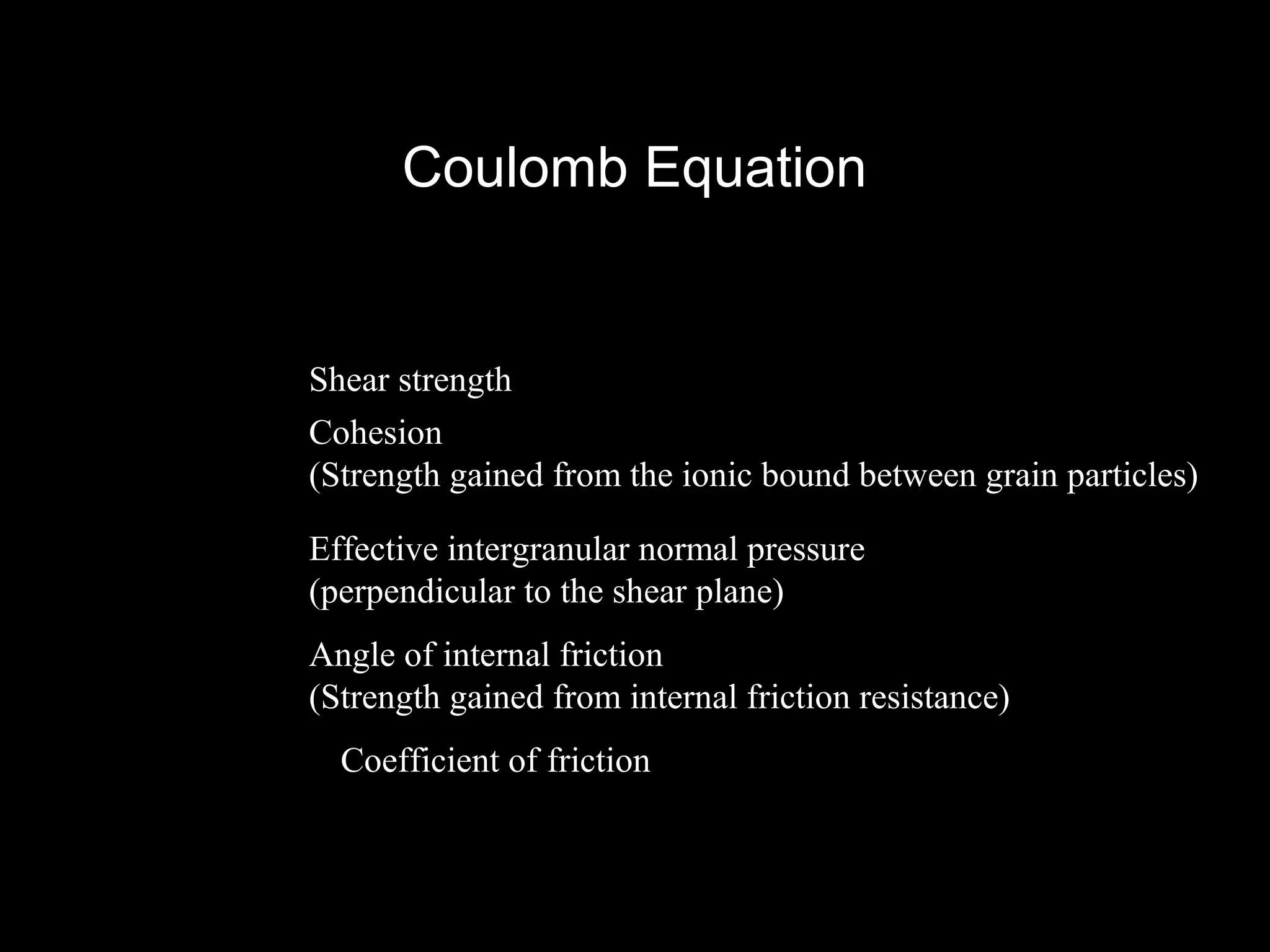 Shear Strength of soil and Tests on soil | PPT