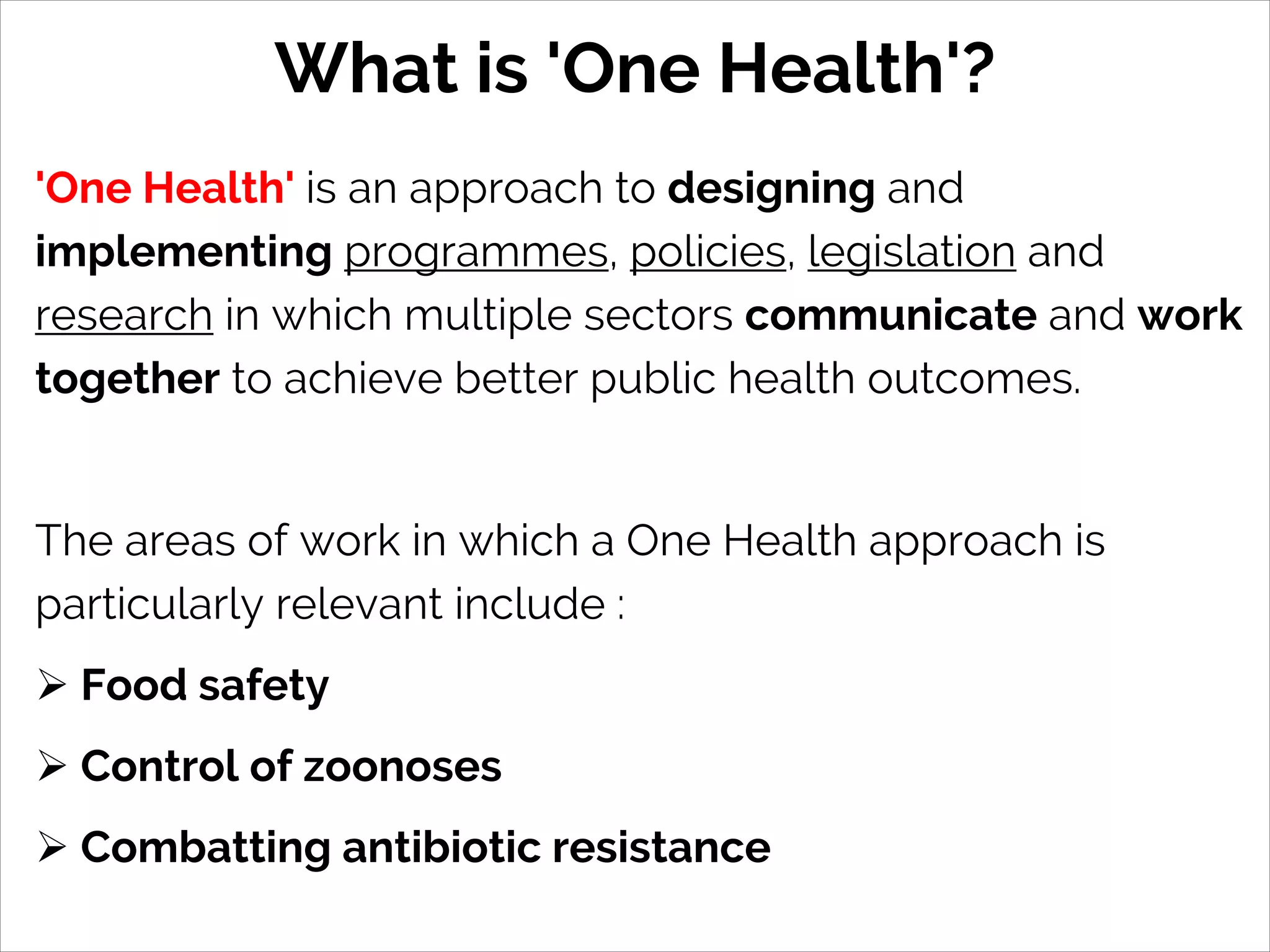 One health | PDF