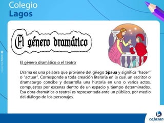 OVA 08 Genero Dramatico - 7° Grado.pptx | Drama | Genres