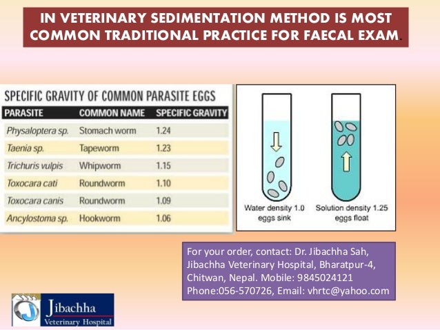 Ovacheck for faecal flotation by Dr.Jibachha Sah
