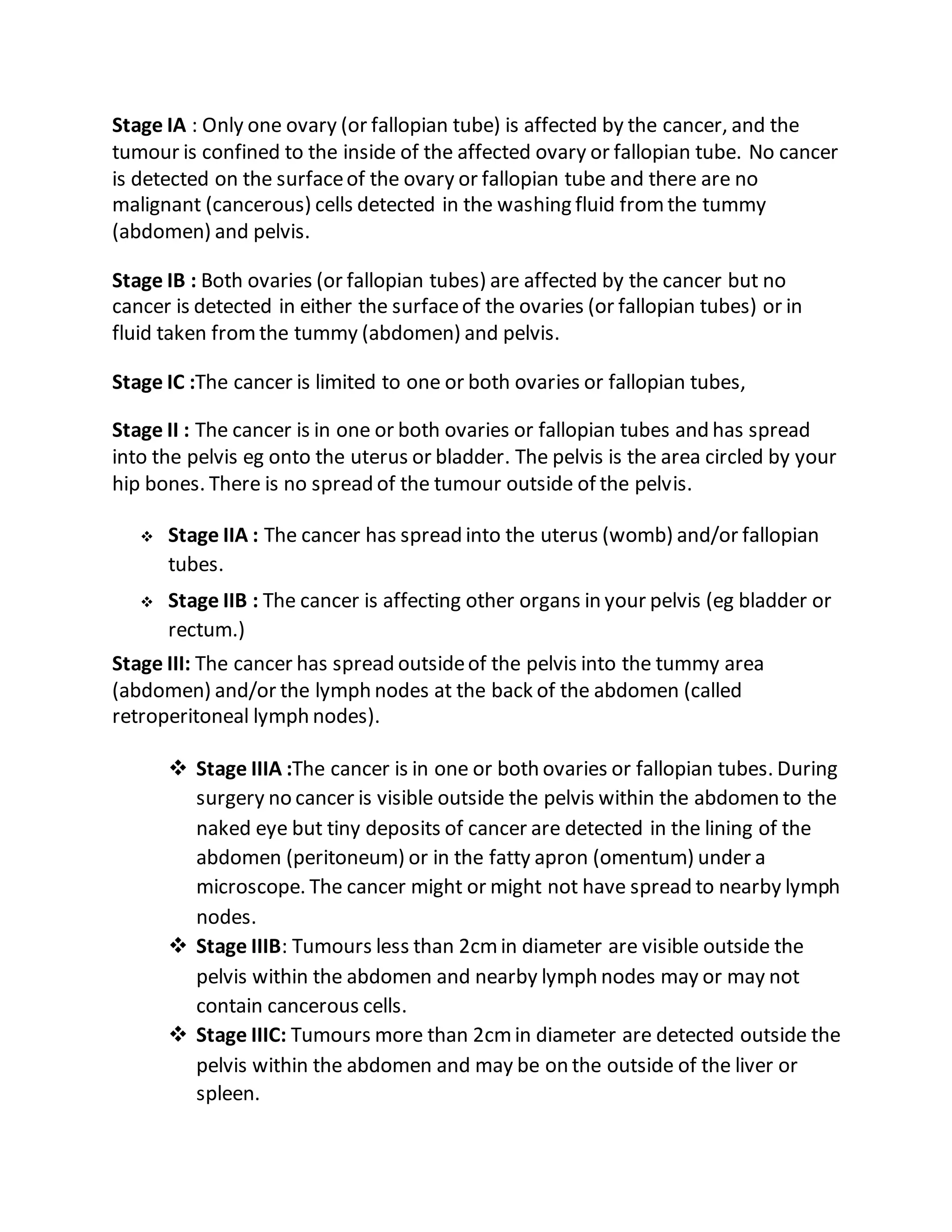 Ovarian cancer | DOCX