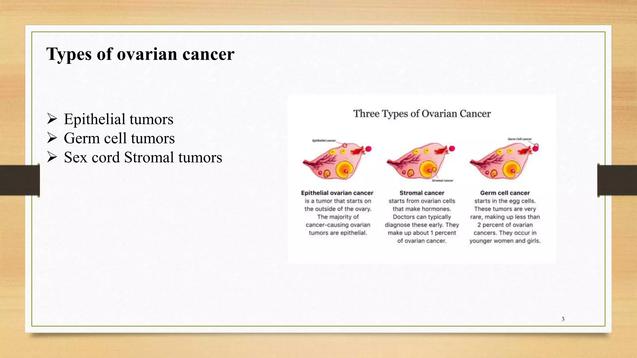 Ovarian cancer .pptx