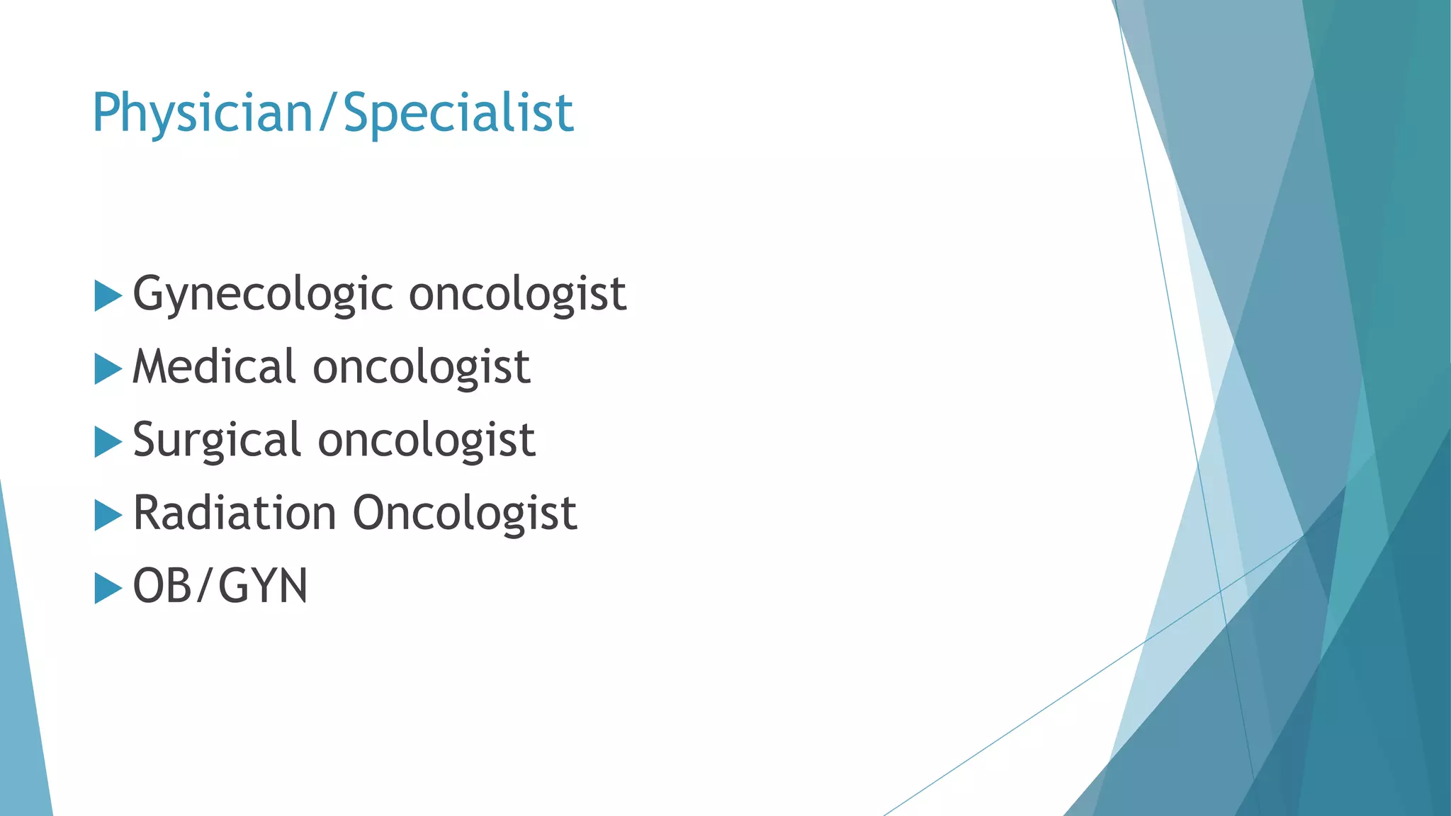 Ovarian cancer coding | PPT