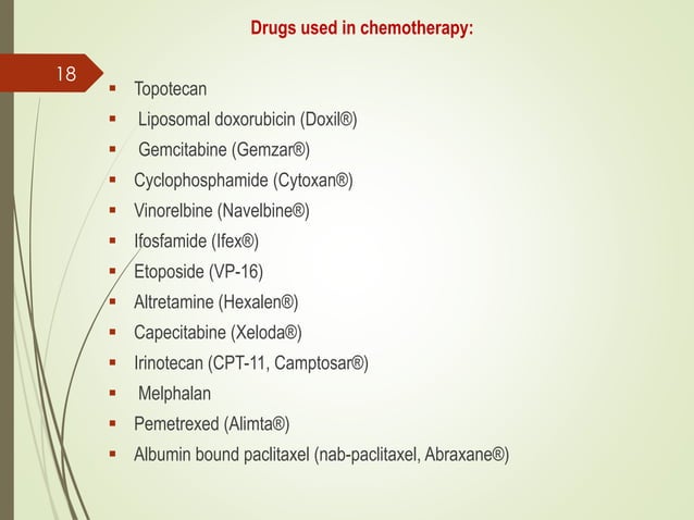 Ovarian Cancer Ppt Pptx