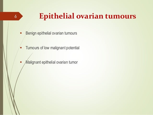 Ovarian cancer ppt