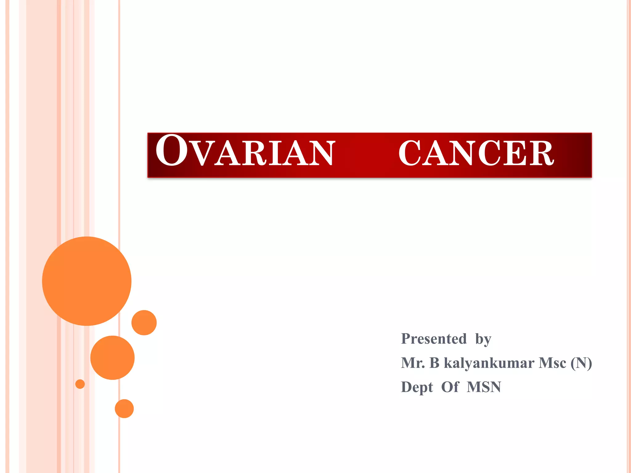 Ovarian cancer | PDF