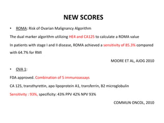 Classification of ovarian tumors | PPTX