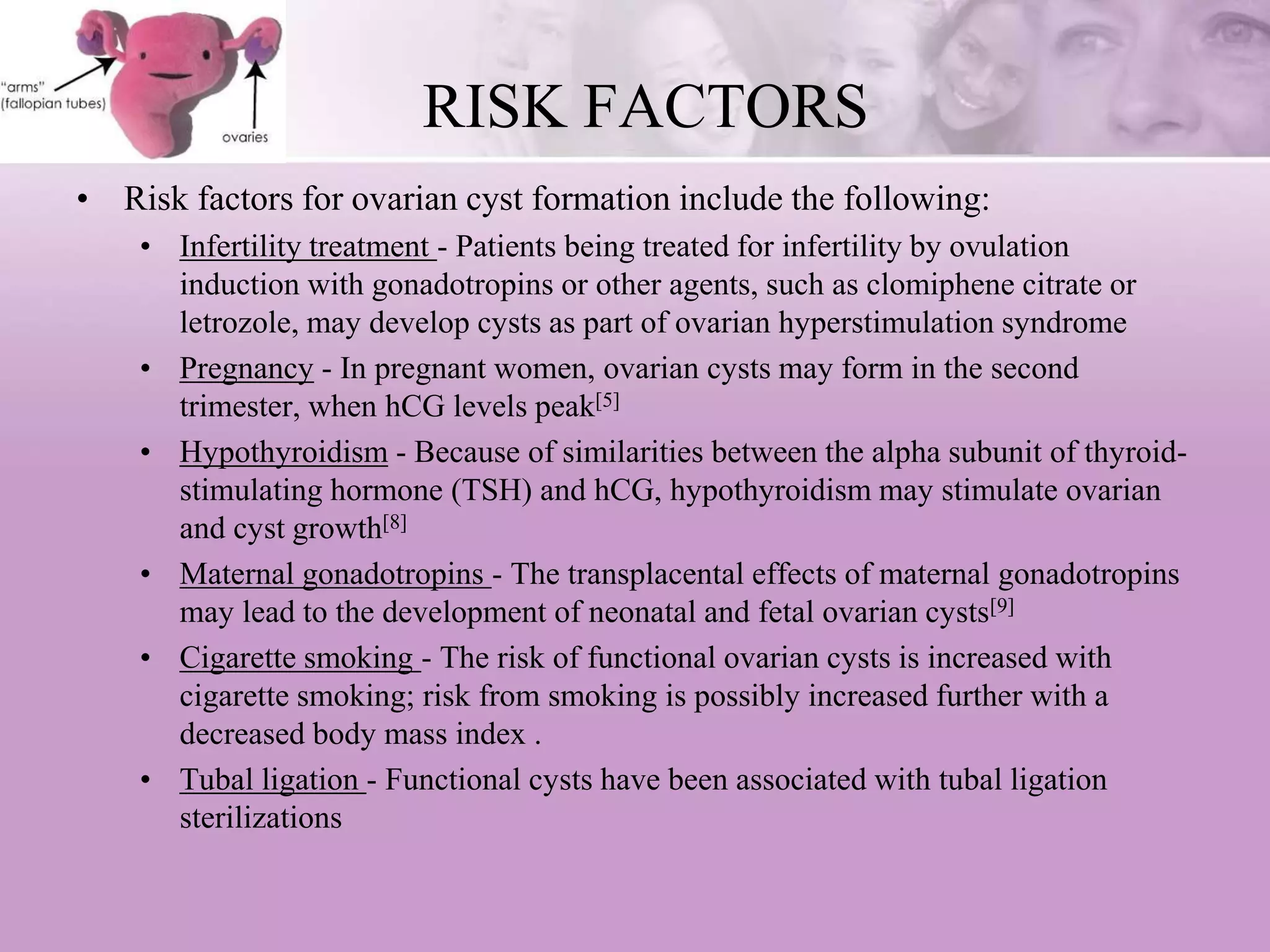 Ovarian cyst(gynec) | PPTX