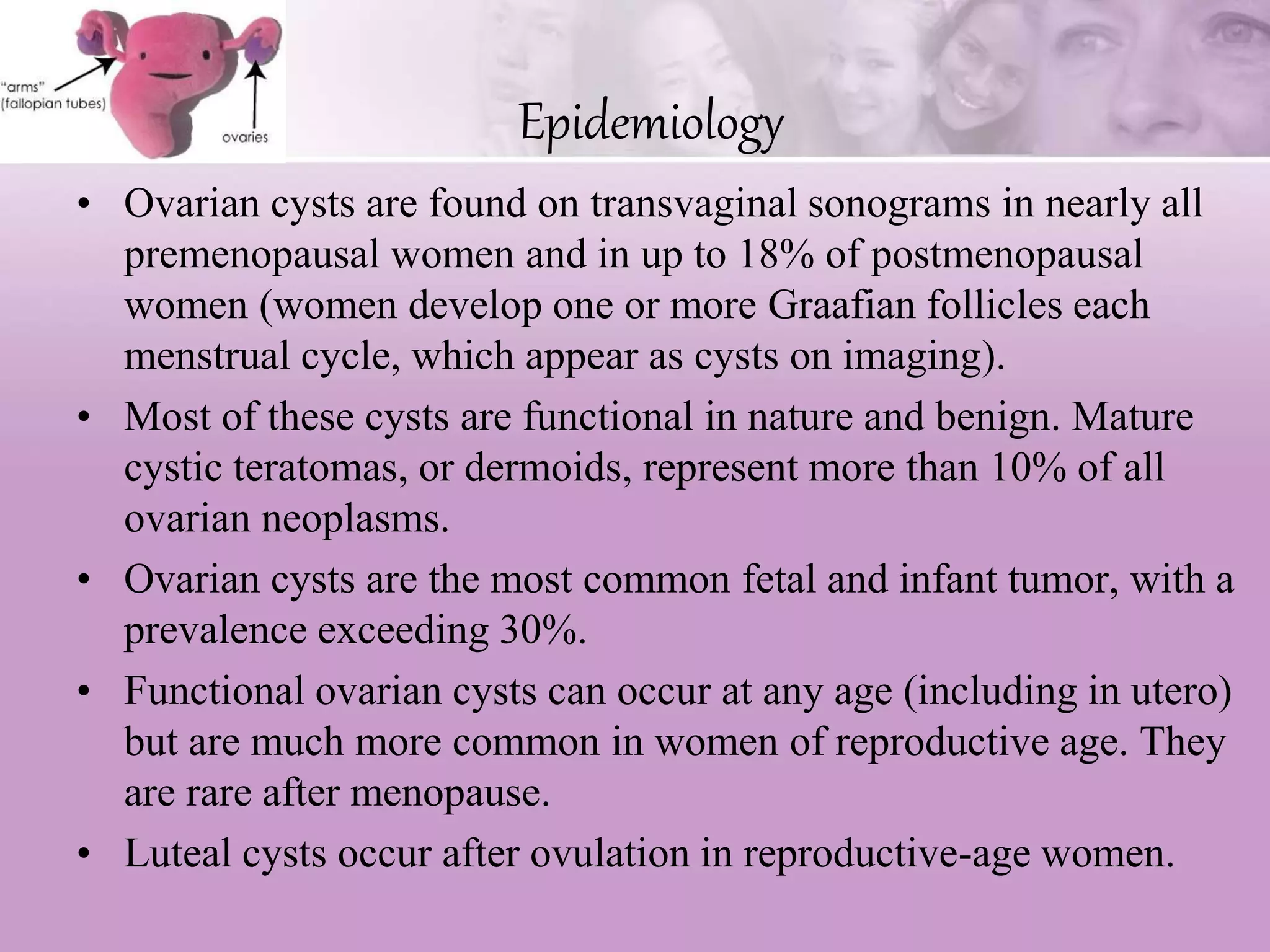 Ovarian cyst(gynec) | PPTX