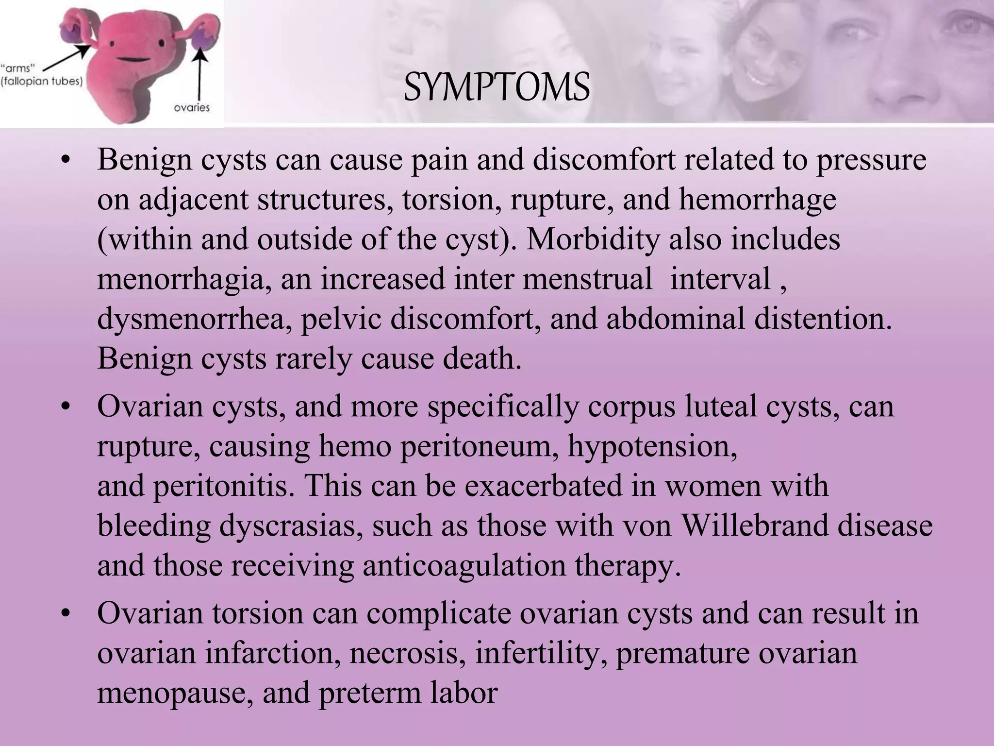 Ovarian cyst(gynec) | PPTX
