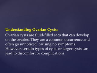 Ovarian Cysts During Pregnancy What You Need to Know.pptx