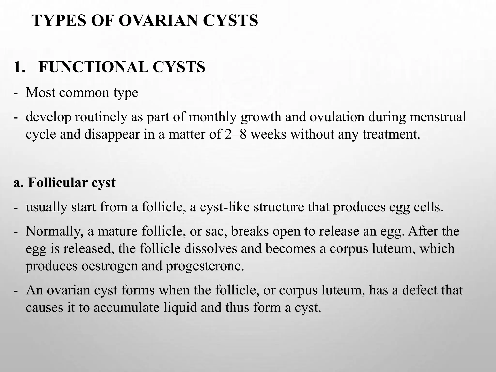 OVARIAN CYSTS & MASSES AND MANAGEMENT .pptx