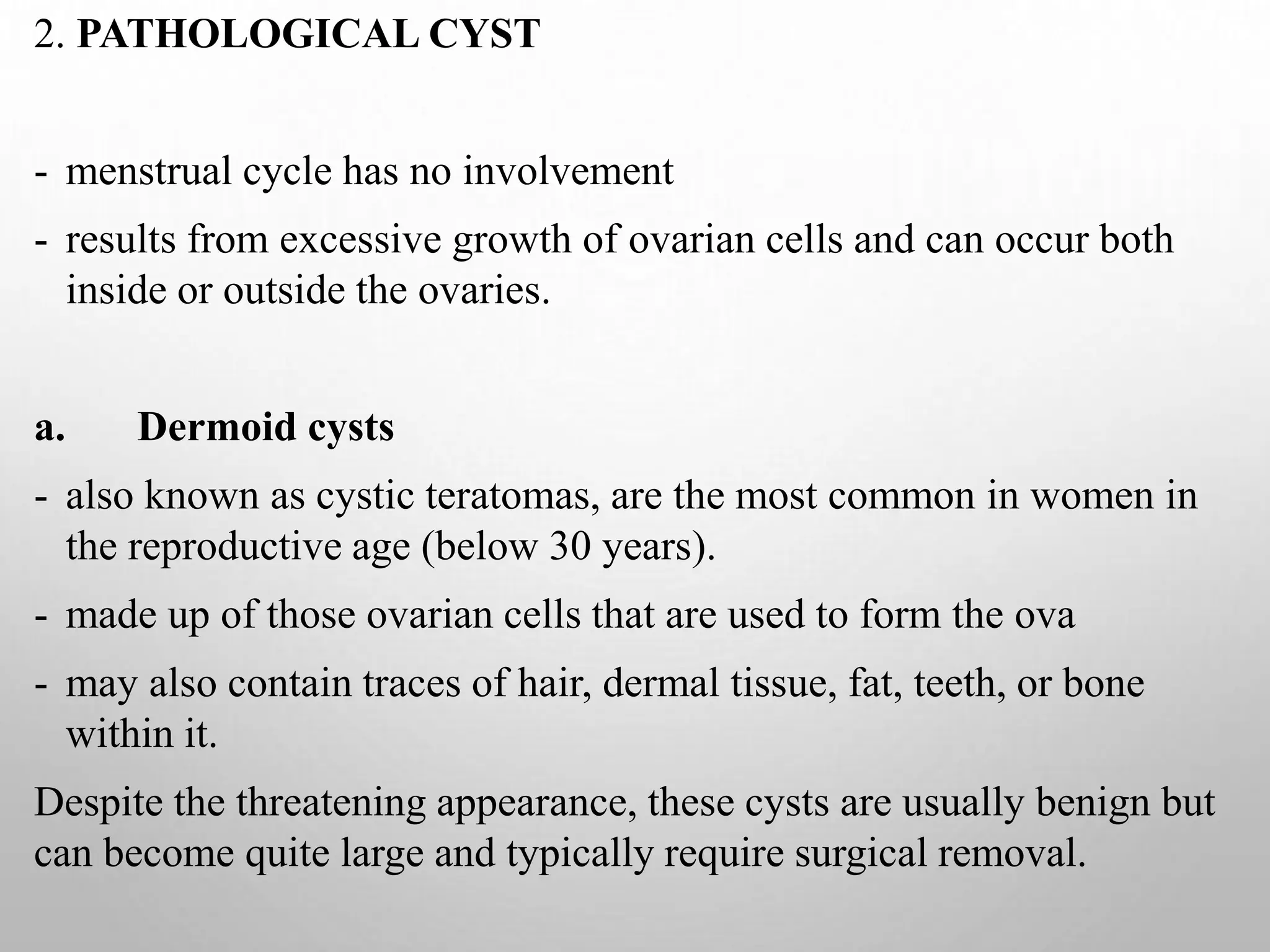 OVARIAN CYSTS & MASSES AND MANAGEMENT .pptx