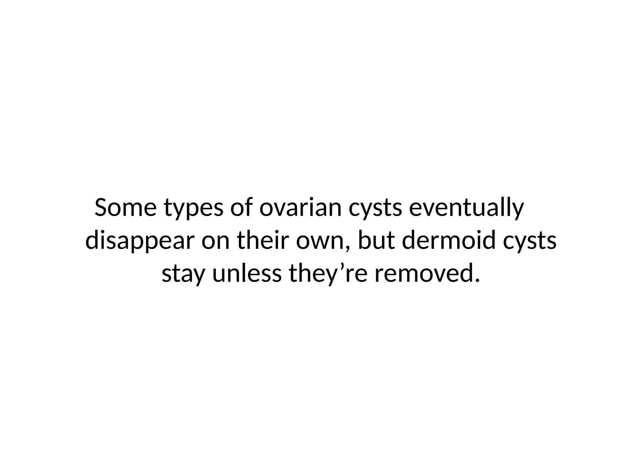 ovarian dermoid cyst.pptx FOR OVARIAN ABNORMALITY | PPTX