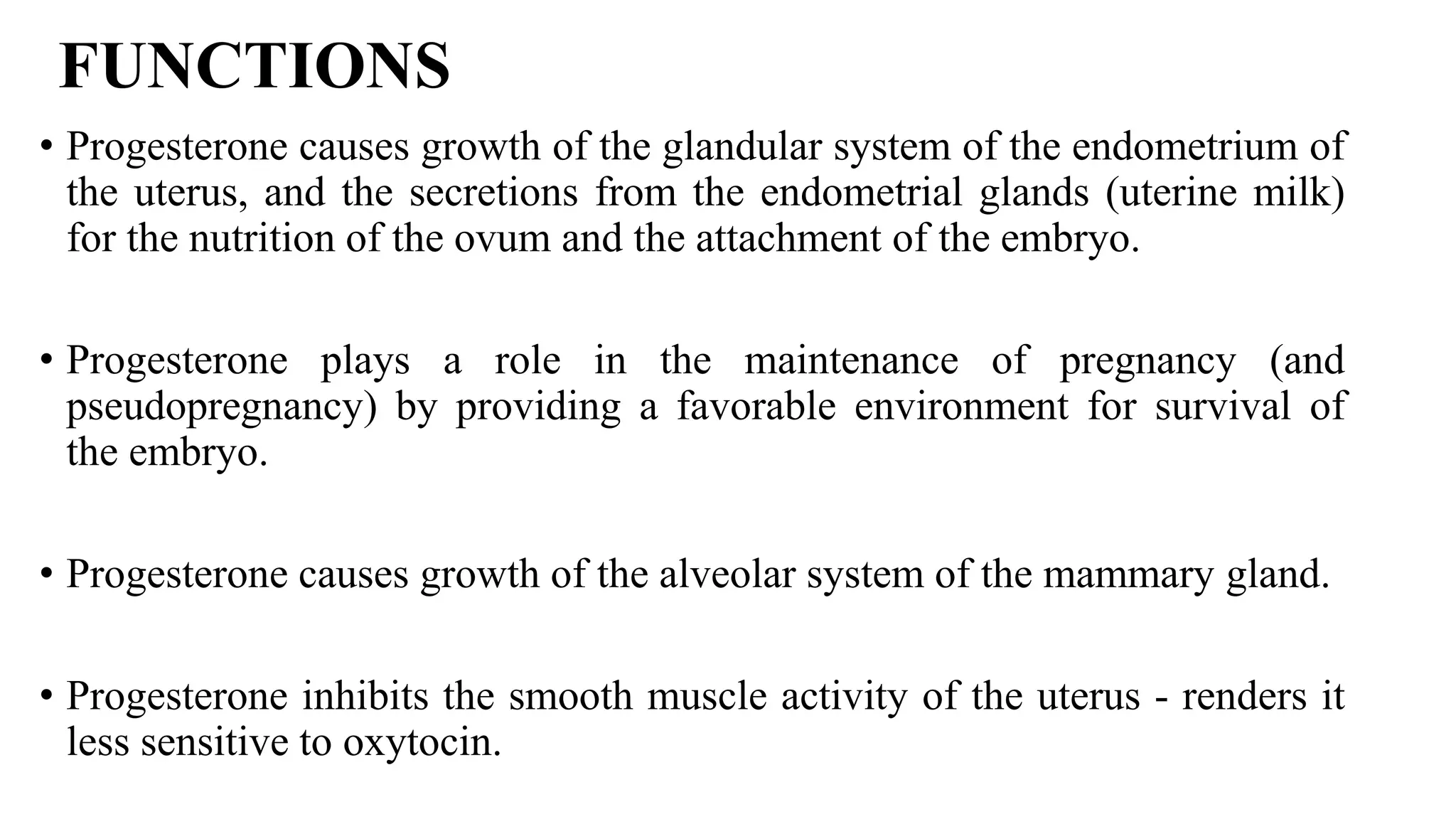 Ovarian hormones-Estrogen & Progesterone | PPTX