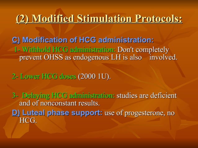 Ovarian Hyperstimulation Syndrome | PPT