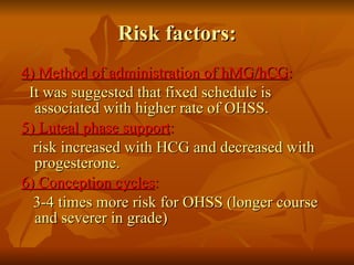 Ovarian Hyperstimulation Syndrome | PPT