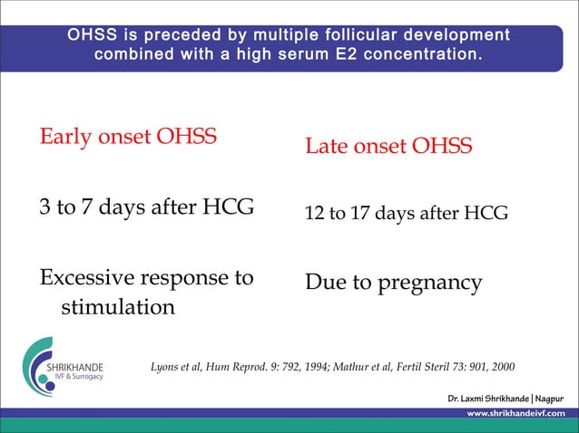 Ovarian hyper stimulation syndrome ohss | PPT | Infertility | Reproductive Health