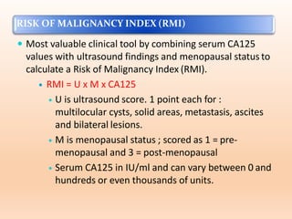 Ovarian Malignant PPT.pptx