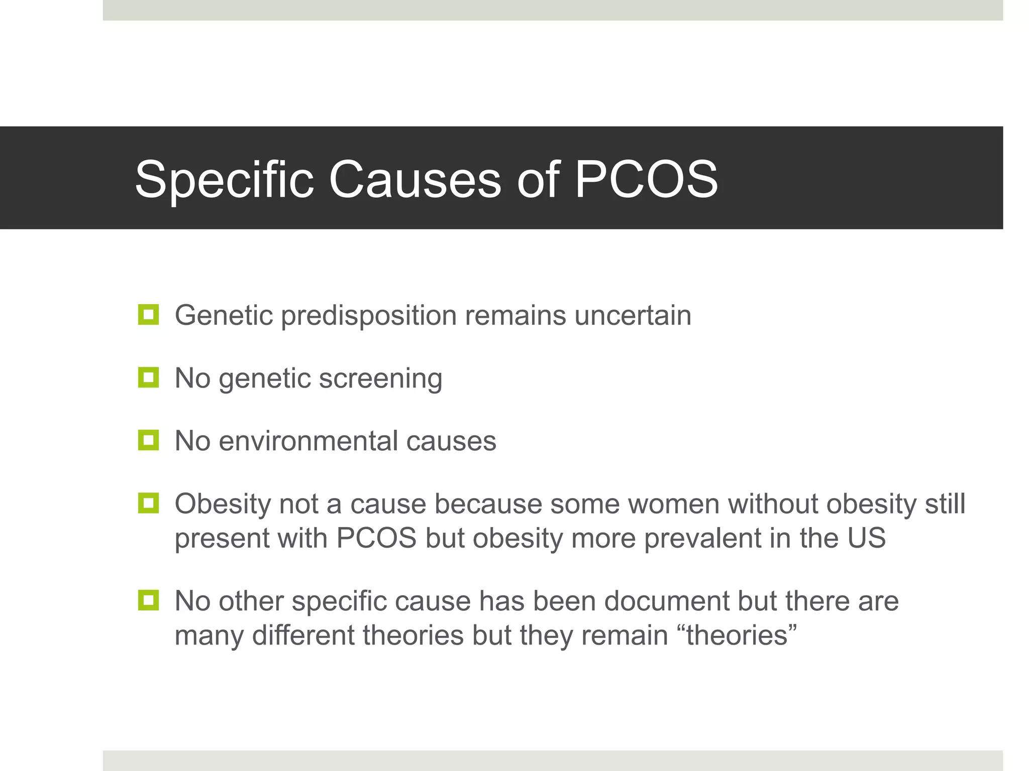 Ovarian polycystis syndrome | PPTX | Hormonal Disorders | Endocrine and ...