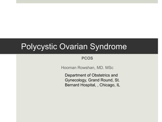 Ovarian polycystis syndrome | PPTX | Hormonal Disorders | Endocrine and ...