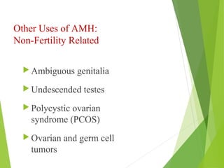 Ovarian reserve laboratory diagnosis | PPT