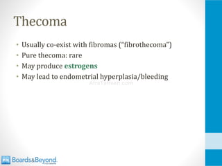 Ovarian Stromal Tumors atf.pdfnfjgjvhjgv | PPT