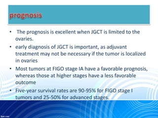 Ovarian tumor in children and adolscent | PPTX