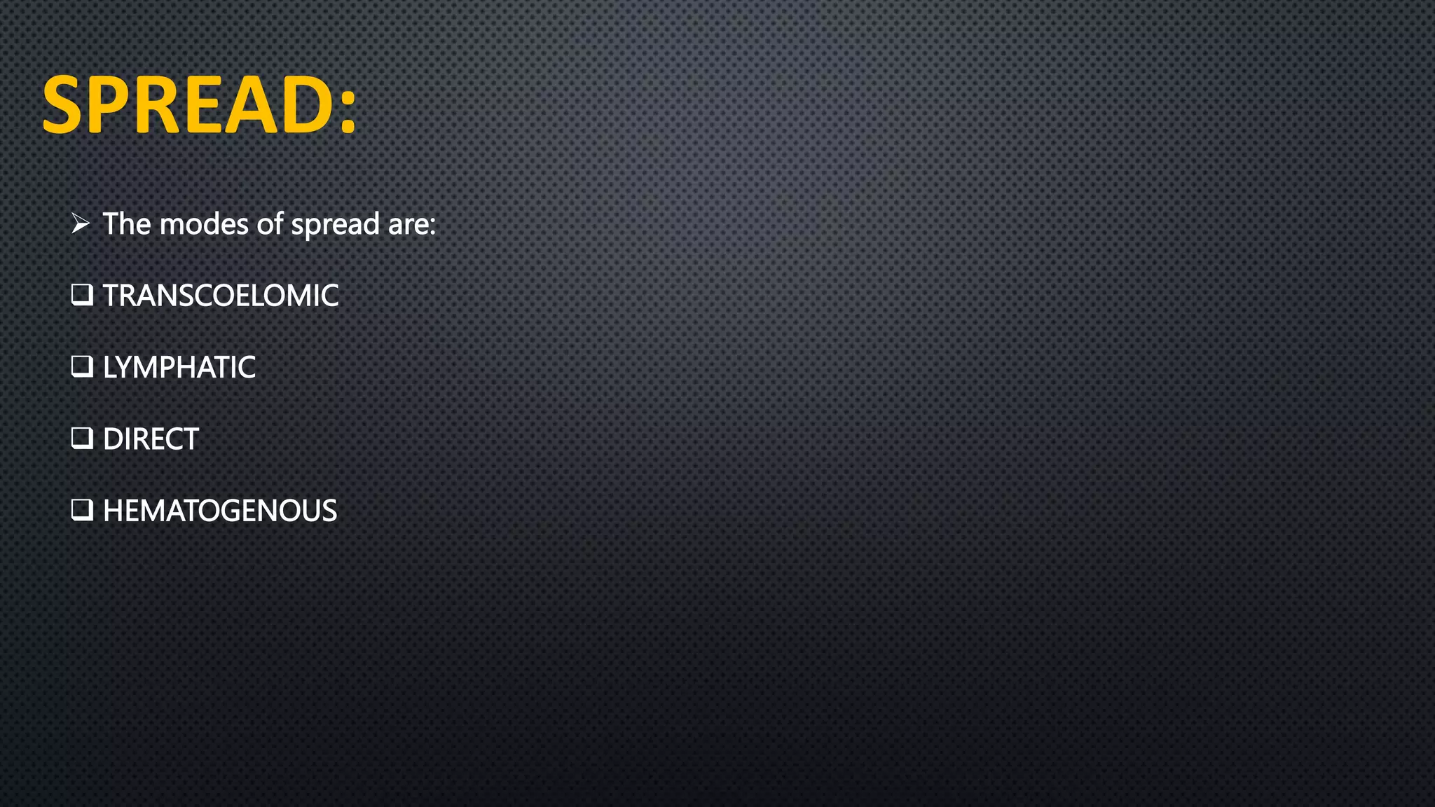 OVARIAN TUMOR - CF SPREAD SCREENING.pptx