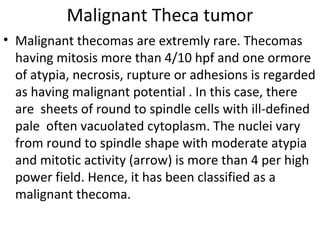 Ovarian tumors | PPT