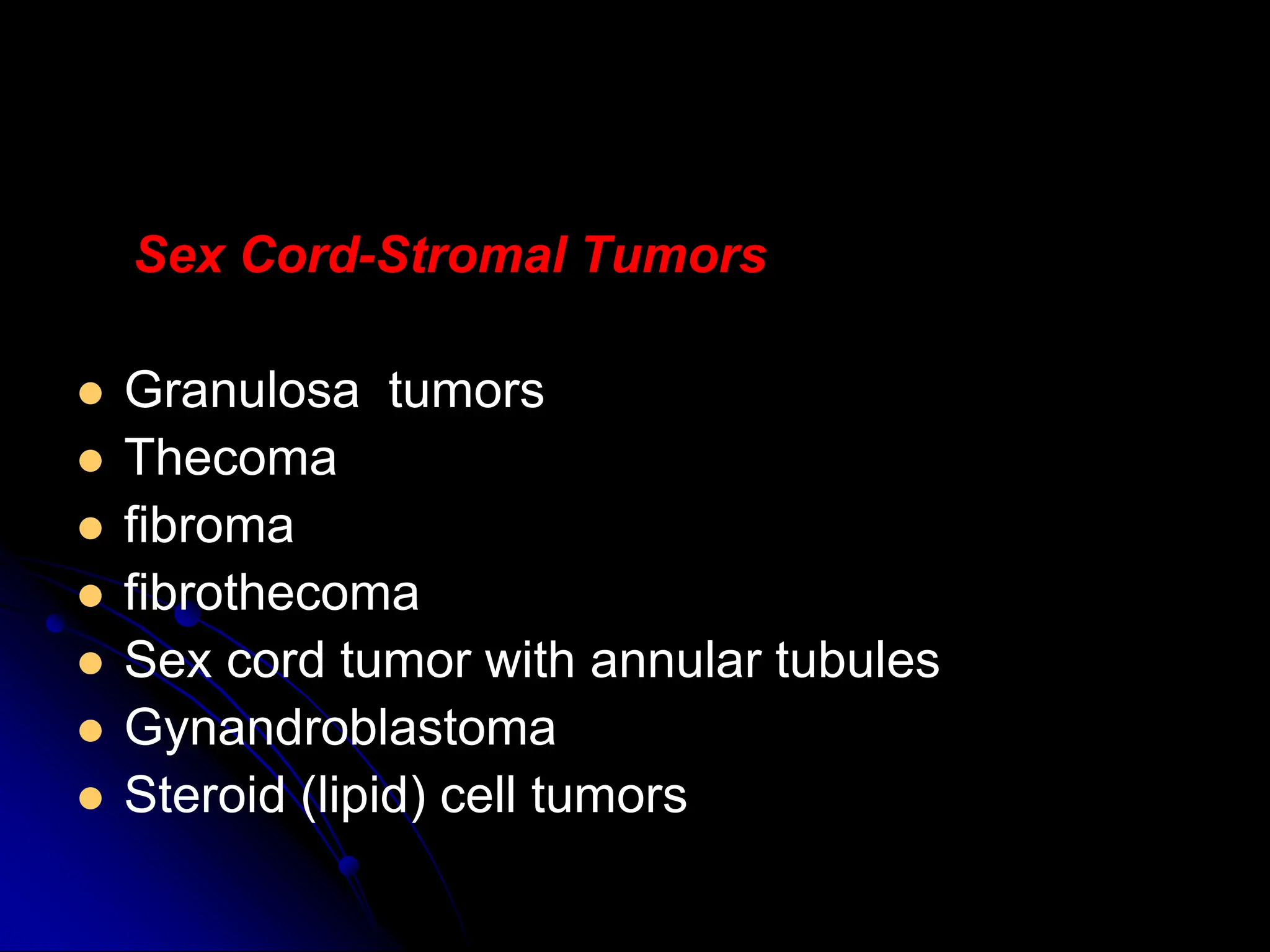 ovarian pathogenesis and pathology presentation | PPT