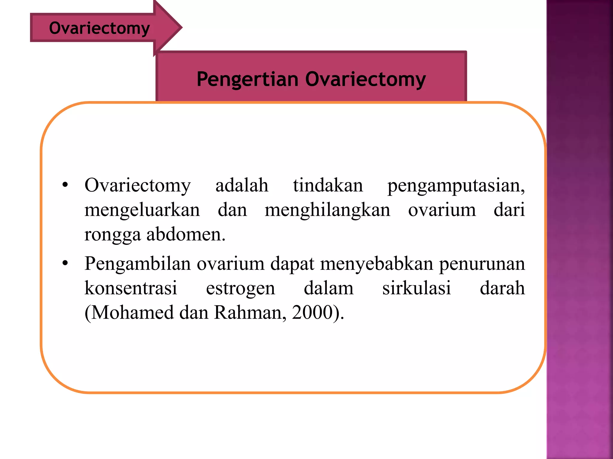 Ovariectomy in dog | PPTX