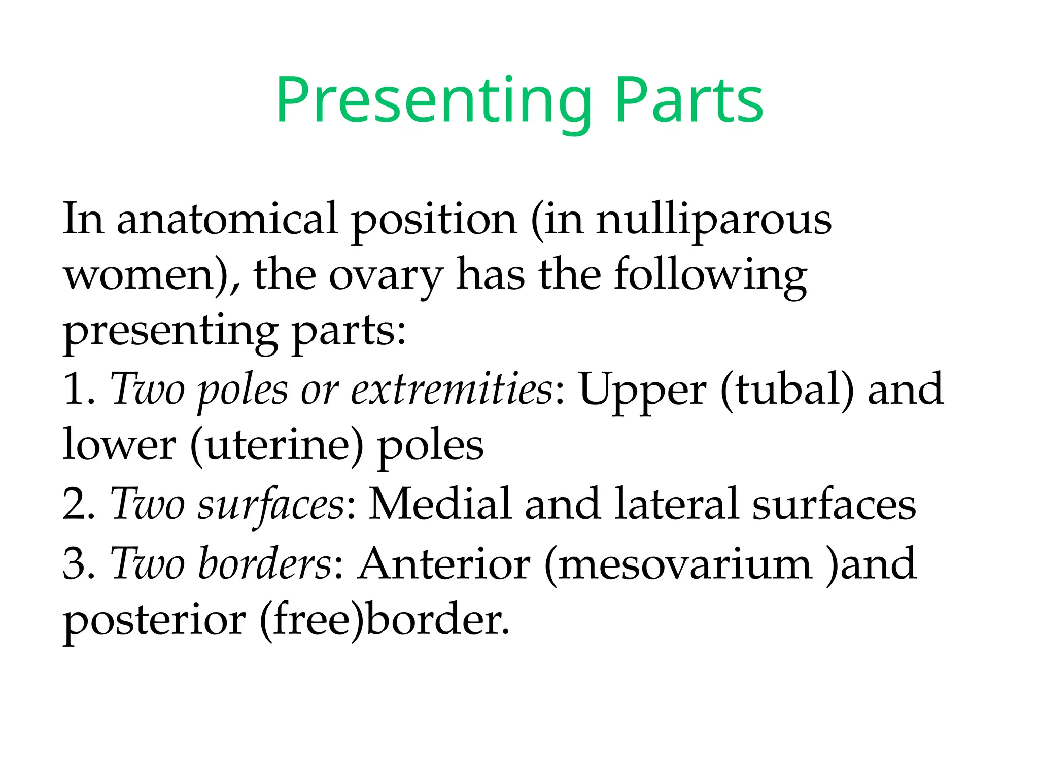 OVARIES and fallopian tube anatomy and ohysiology | PPTX