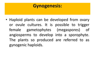 Ovary culture | PPTX