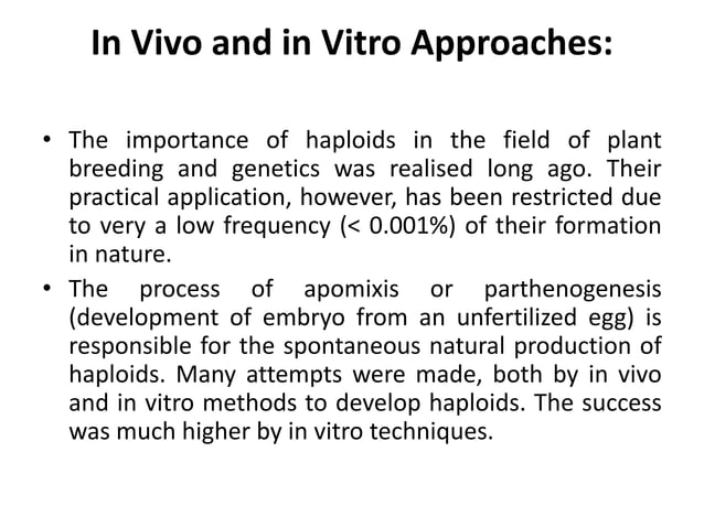 Ovary culture | PPT