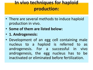 Ovary culture | PPTX