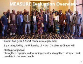 OVC_HIVSTAT and Linkages to Care for Strengthened Collection, Analysis ...