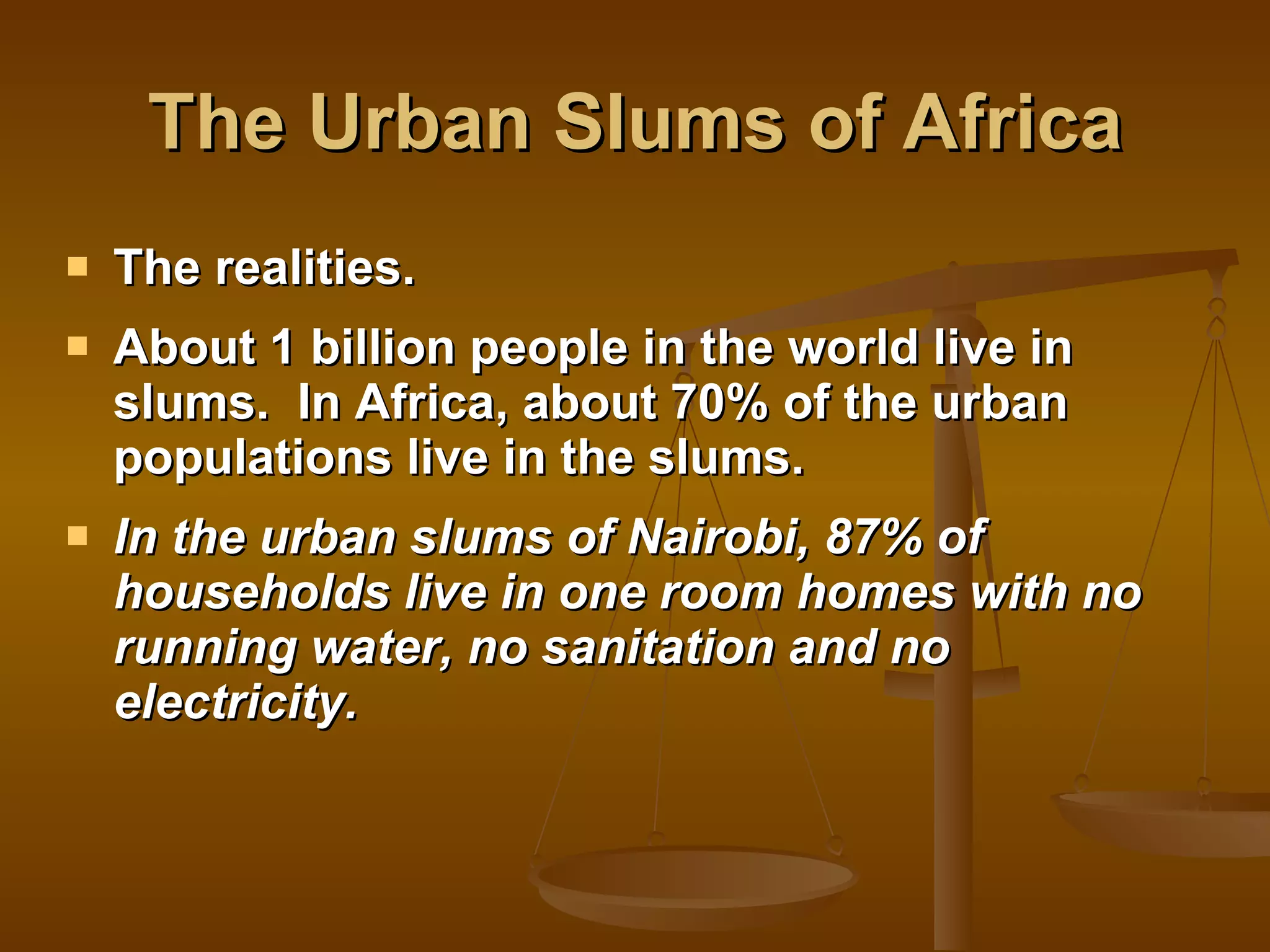 Supporting Early Childhood Development in the Slums of Africa ...