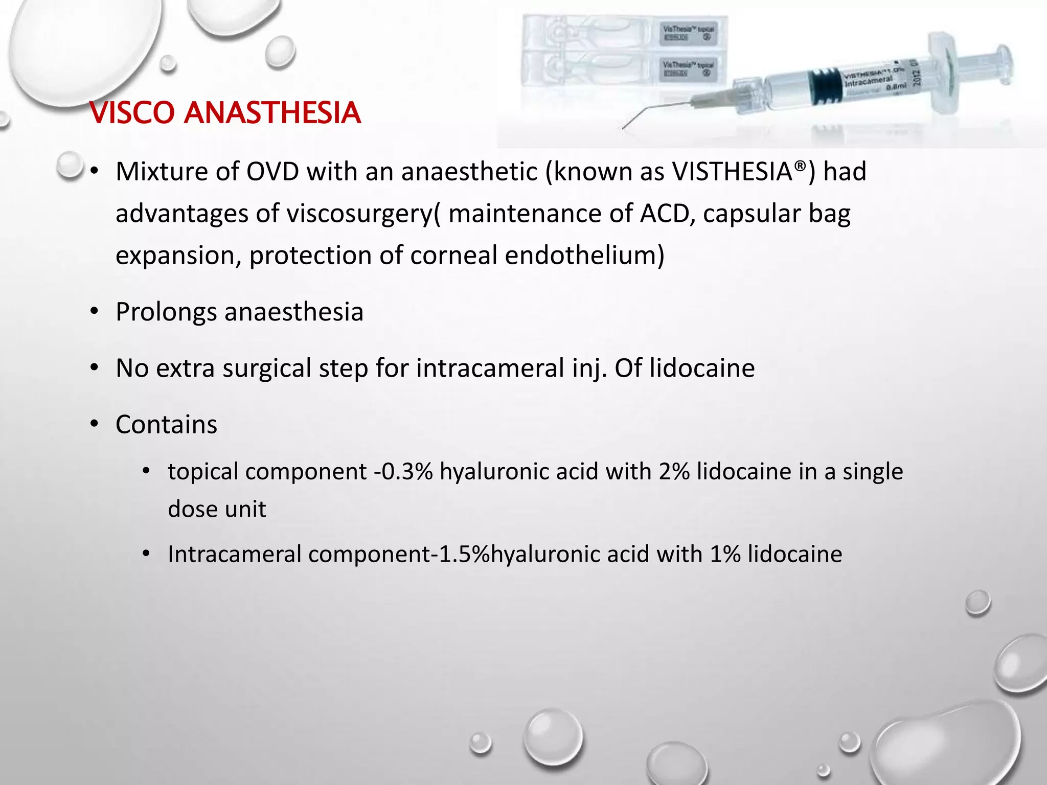 Ophthalmic Viscoelastic devices | PPTX